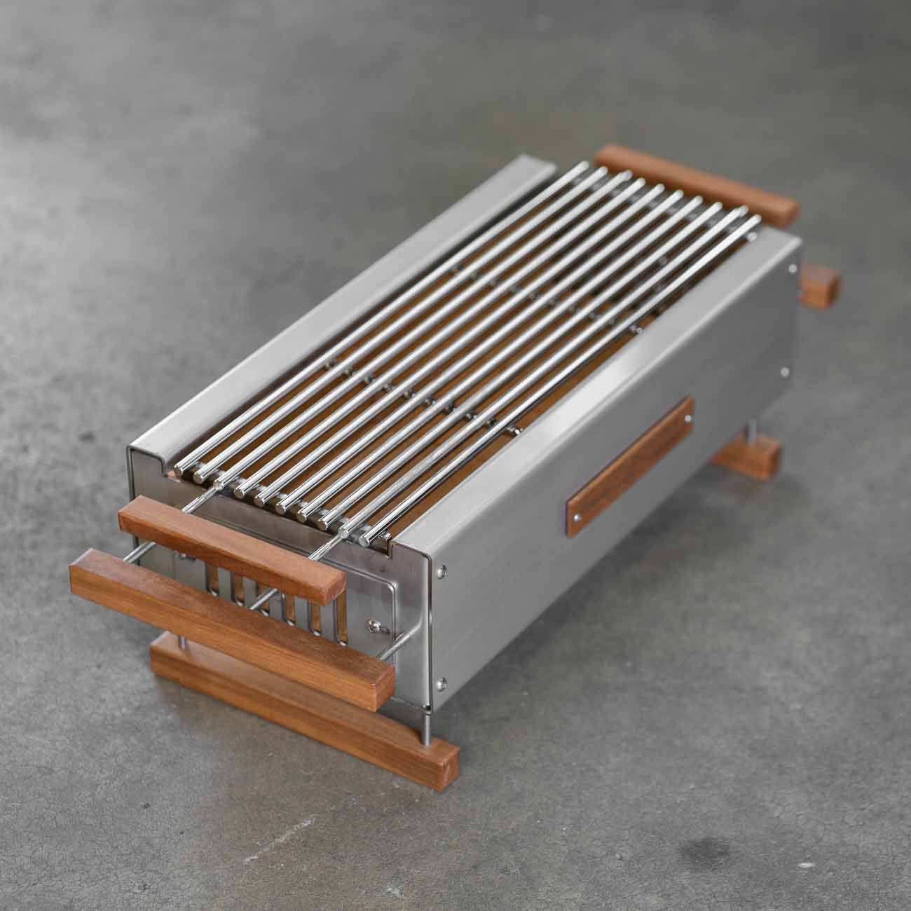 Hibachi Tabo Classic Grill - with Stainless Rod Grill and Stainless St